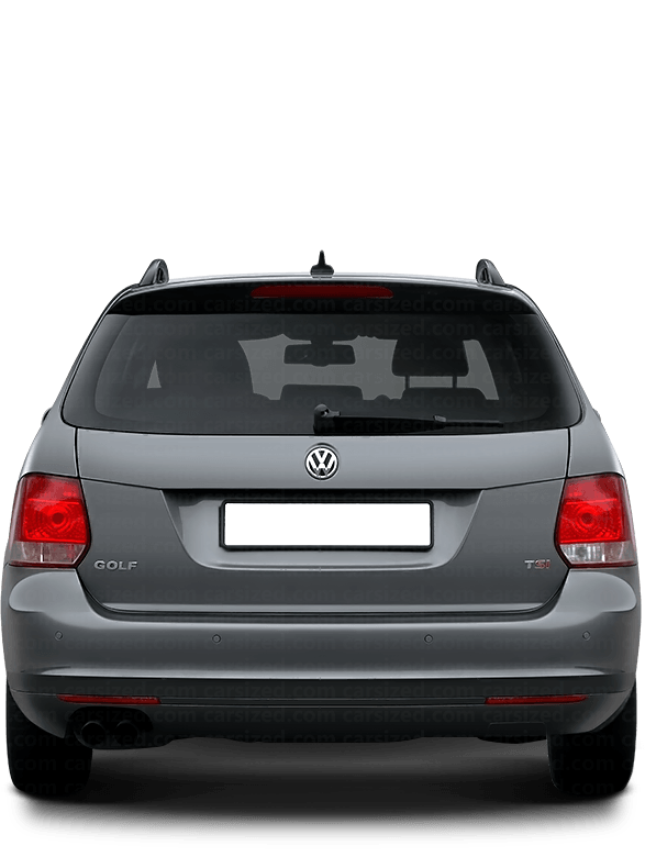 Dimensions: Toyota Hilux 2016-2020 vs. Volkswagen Golf 2009-2013