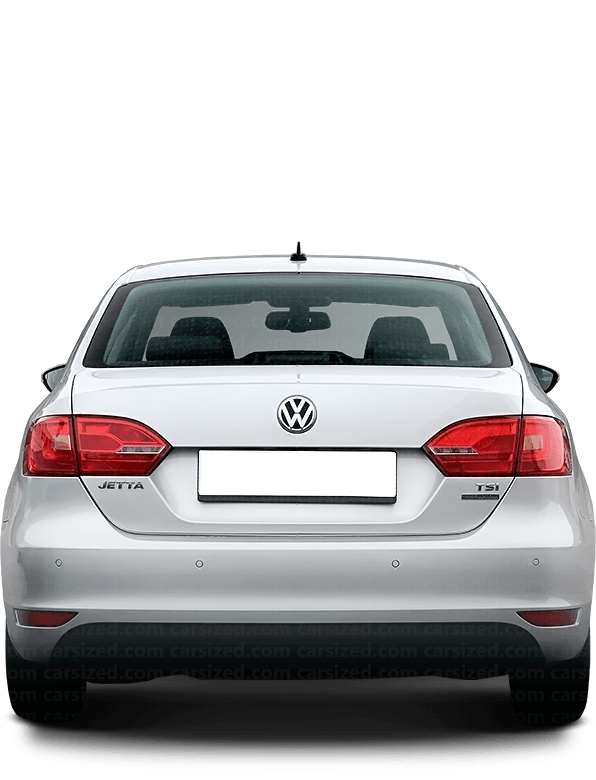 Abmessungen: Volkswagen Jetta 2010-2018 vs. Volkswagen Passat 2005-2010