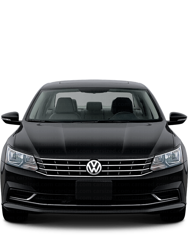 Dimensions: MG ZS 2020-present vs. Volkswagen Passat 2015-2019