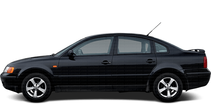 Dimensions: Volkswagen Passat 1996-2000 vs. Leapmotor B10 2025-present