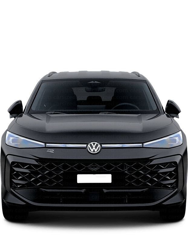 Dimensions: Hyundai Kona 2023-present vs. Volkswagen T-Roc 2025-present