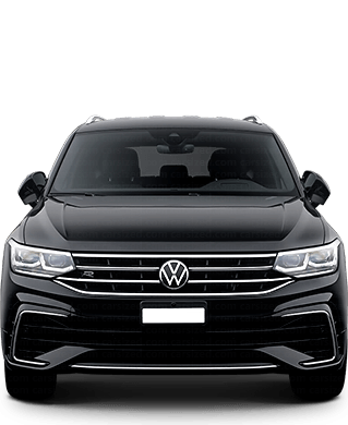 Volkswagen Tiguan 2020-2024 Dimensions Front View