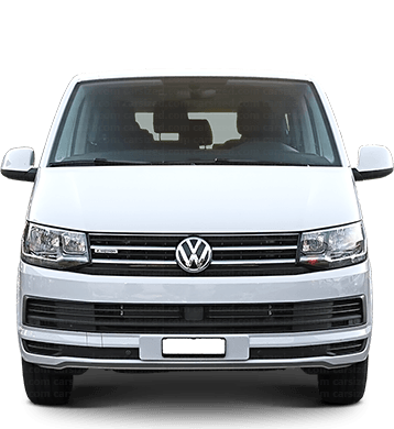 Volkswagen Transporter 2015-2019 Dimensions Front View
