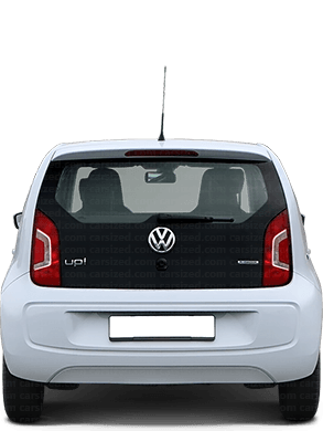Dimensions: Volkswagen Up! 2011-2016 vs. Kia Picanto 2015-2017