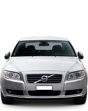 Volvo S80 2006-2009 Dimensions Front View