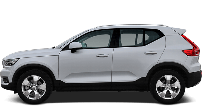 Volvo XC40 2017-2022 Dimensions Side View