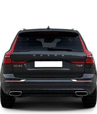 Volvo XC60 2017-2021 Dimensions Rear View