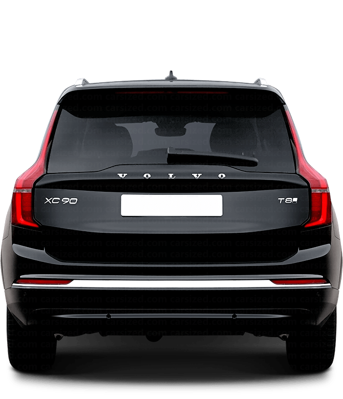 Dimensions: Volvo XC90 2024-present vs. BMW X4 2021-present